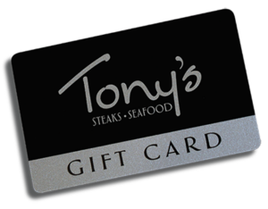 Tonys of Lexington | Gift Cards